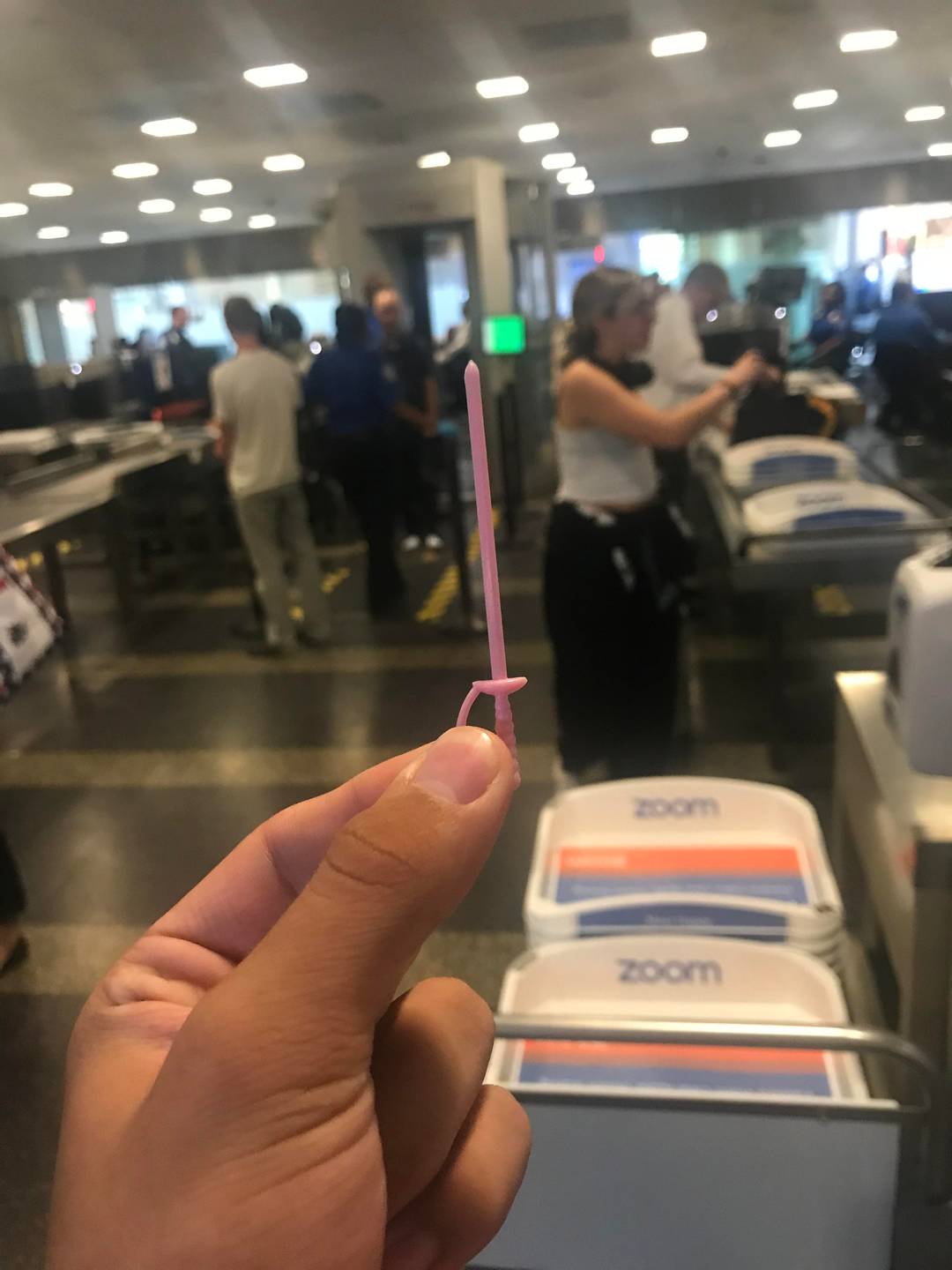 Just snuck this baby though TSA! | Scrolller