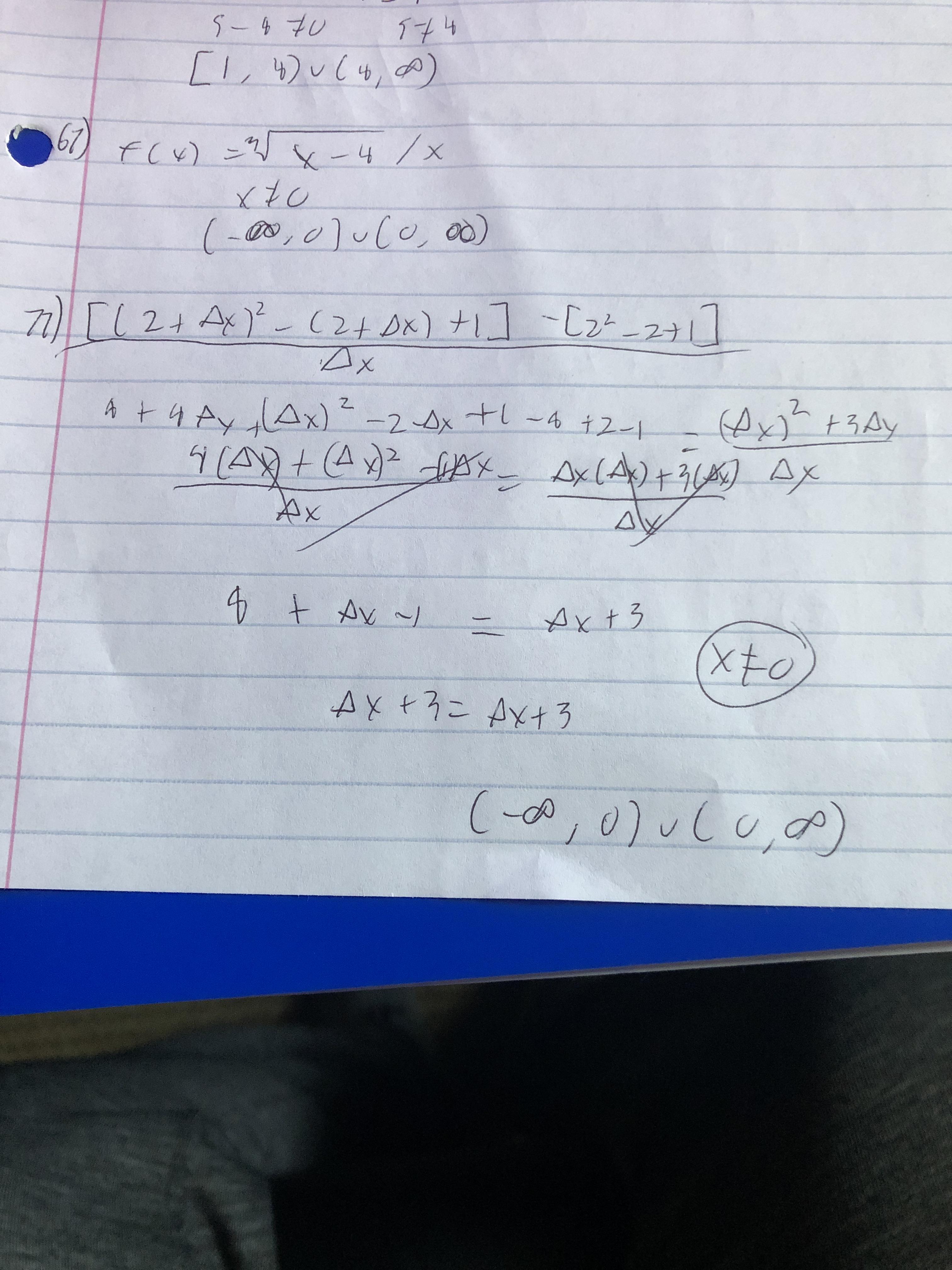 Just started and completed my first ever solo calculus problem for a ...