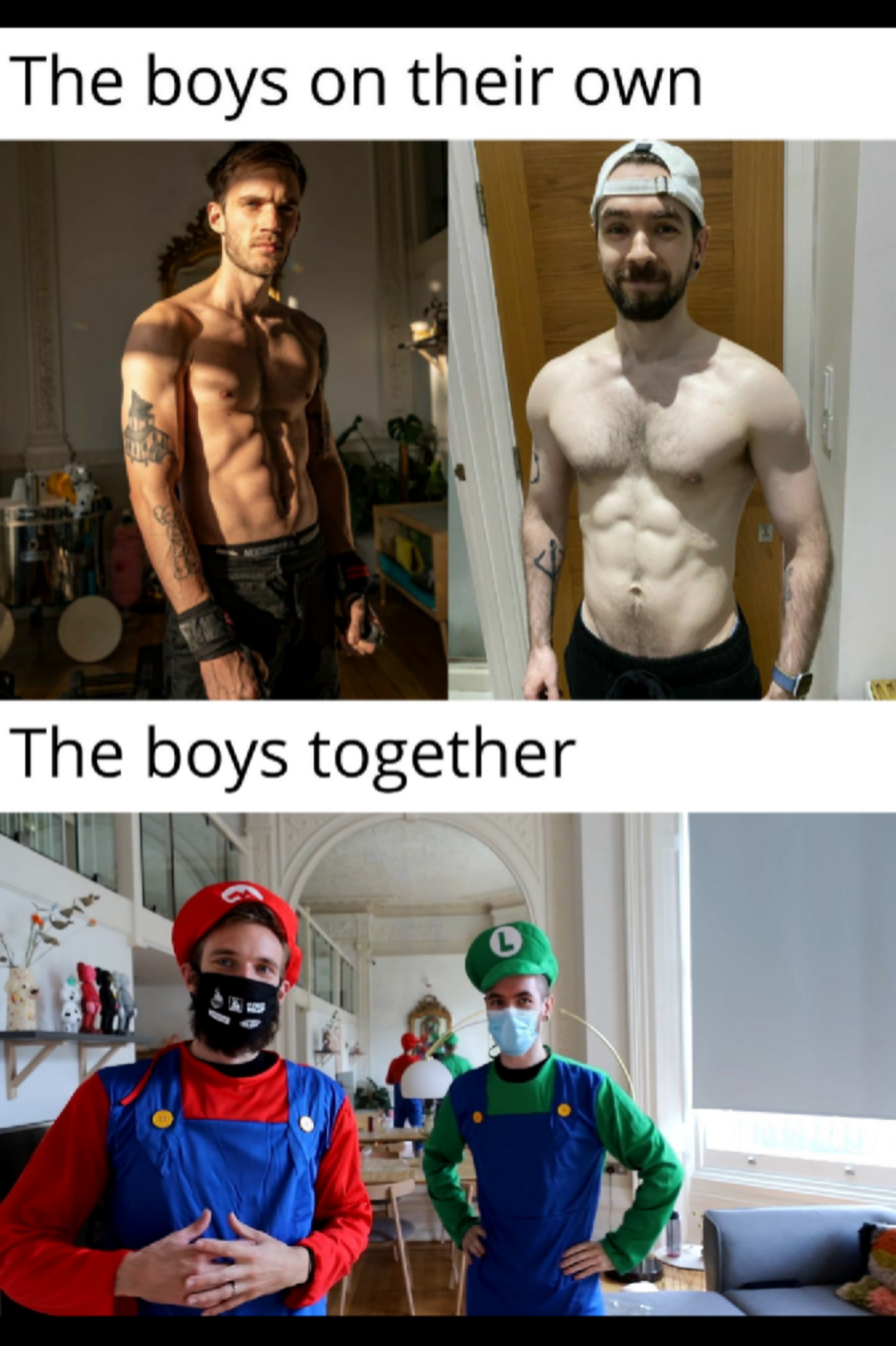 Just the two Chad's Hanging together | Scrolller