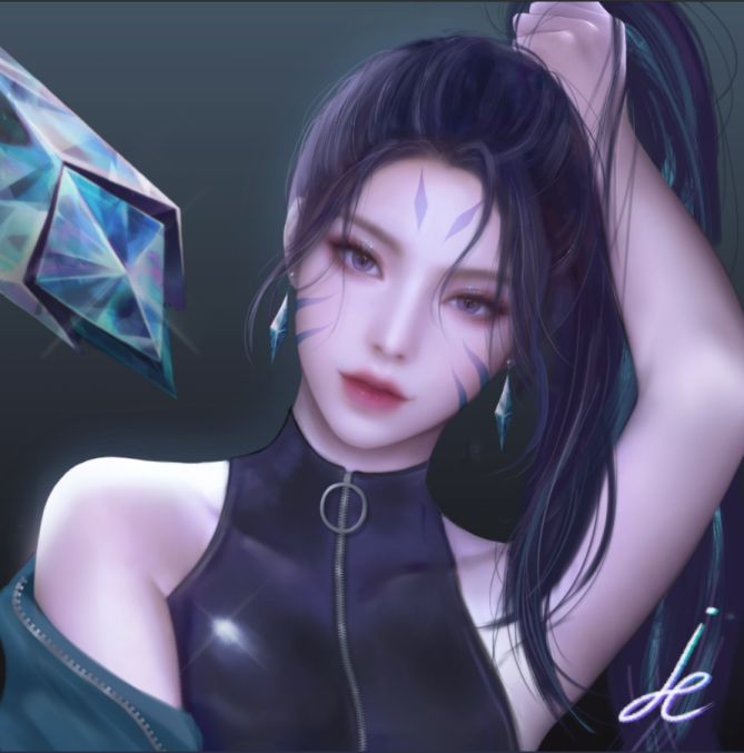 K Da Kaisa Fanart By Pin Ker Scrolller
