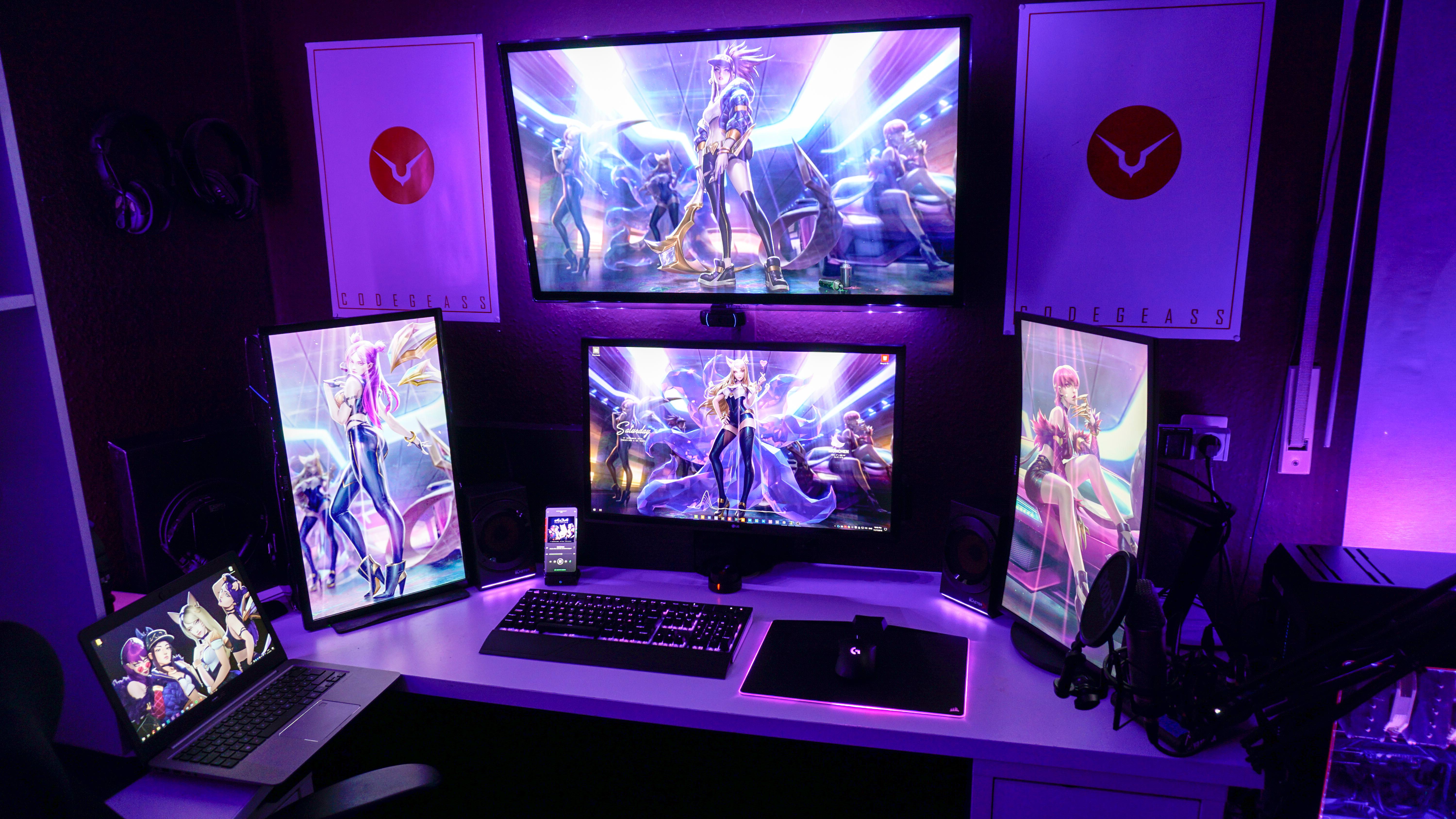 K/DA themed Setup! | Scrolller