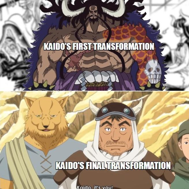 Kaido of the Four Emperor's Final Form | Scrolller