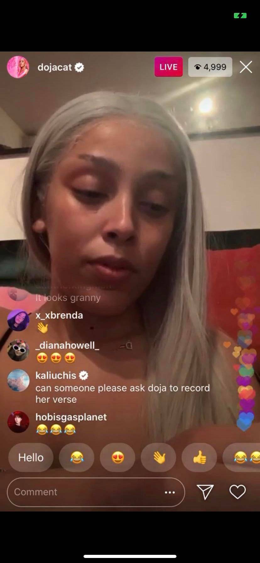 Kali wants to collaborate with Doja 😁 | Scrolller