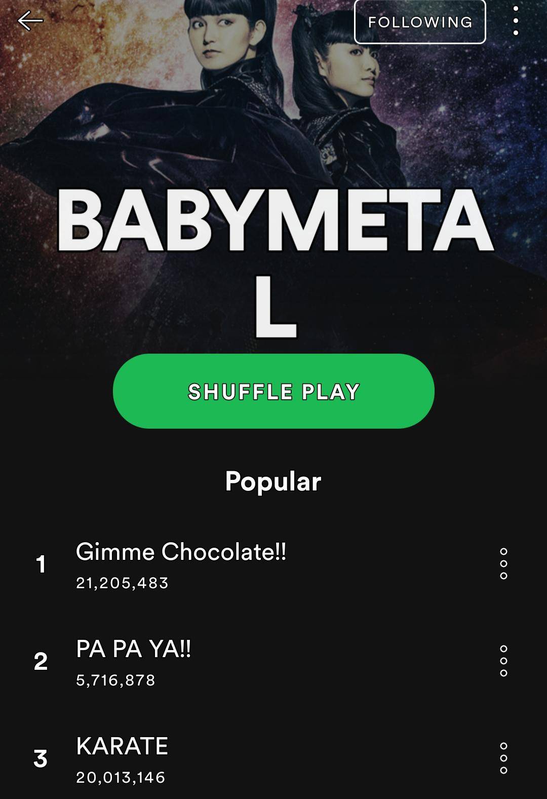 Karate has hit 20 million streams on Spotify!! | Scrolller