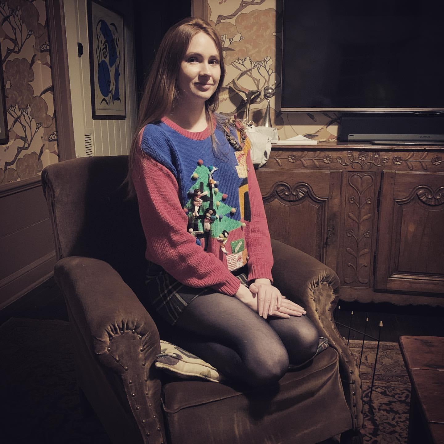 Karen Gillan @ Xmas | Scrolller