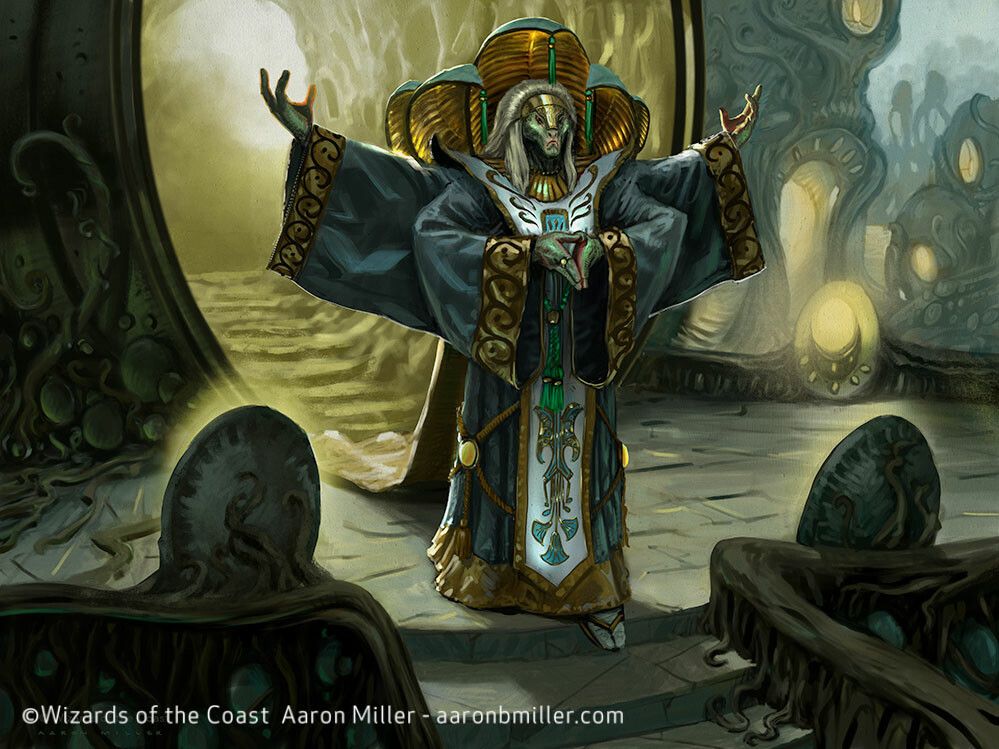 Kaseto, Orochi Archmage by Aaron Miller | Scrolller