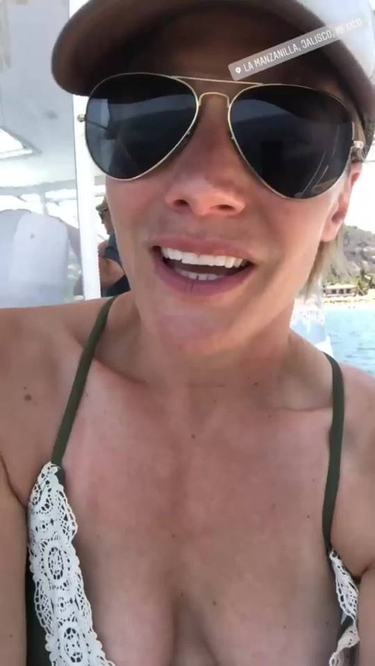 Katee Sackhoff downblouse | Scrolller