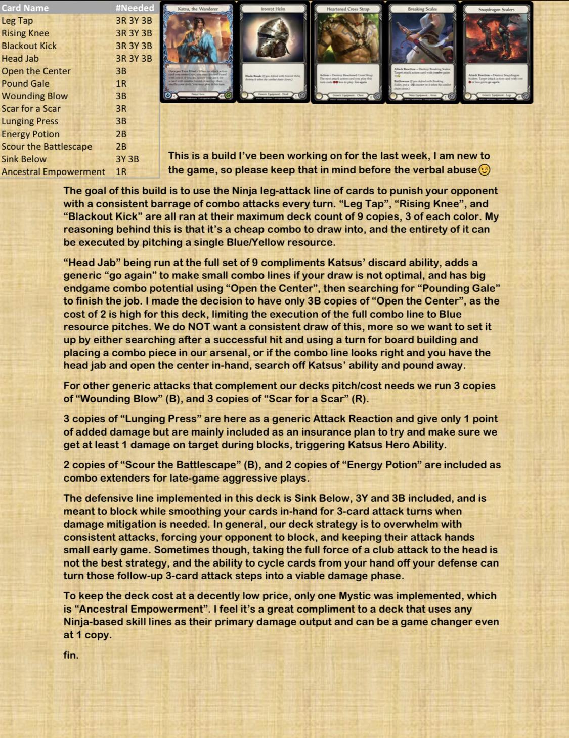 Katsu Deck | Scrolller