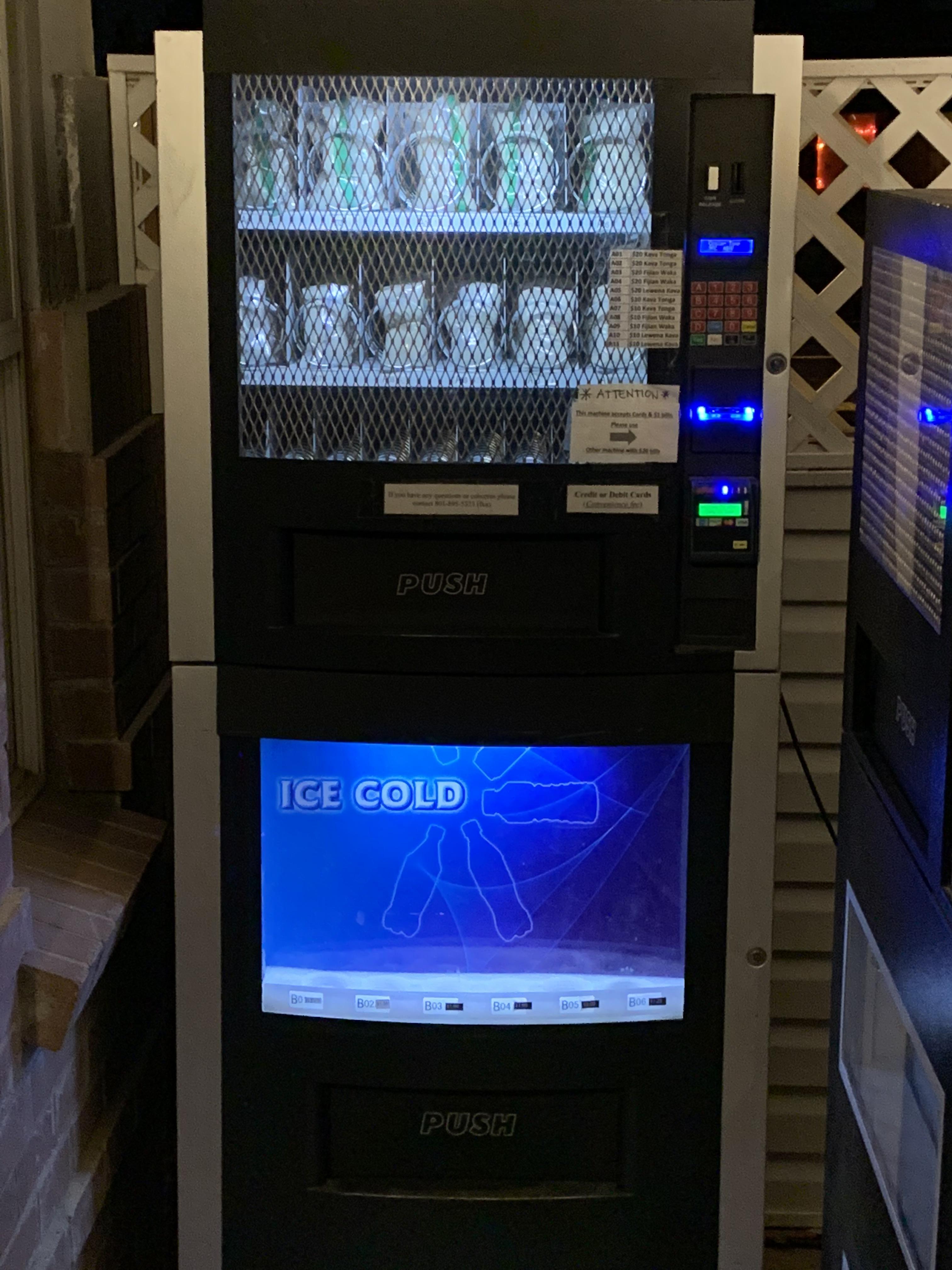 Kava vending machine. | Scrolller