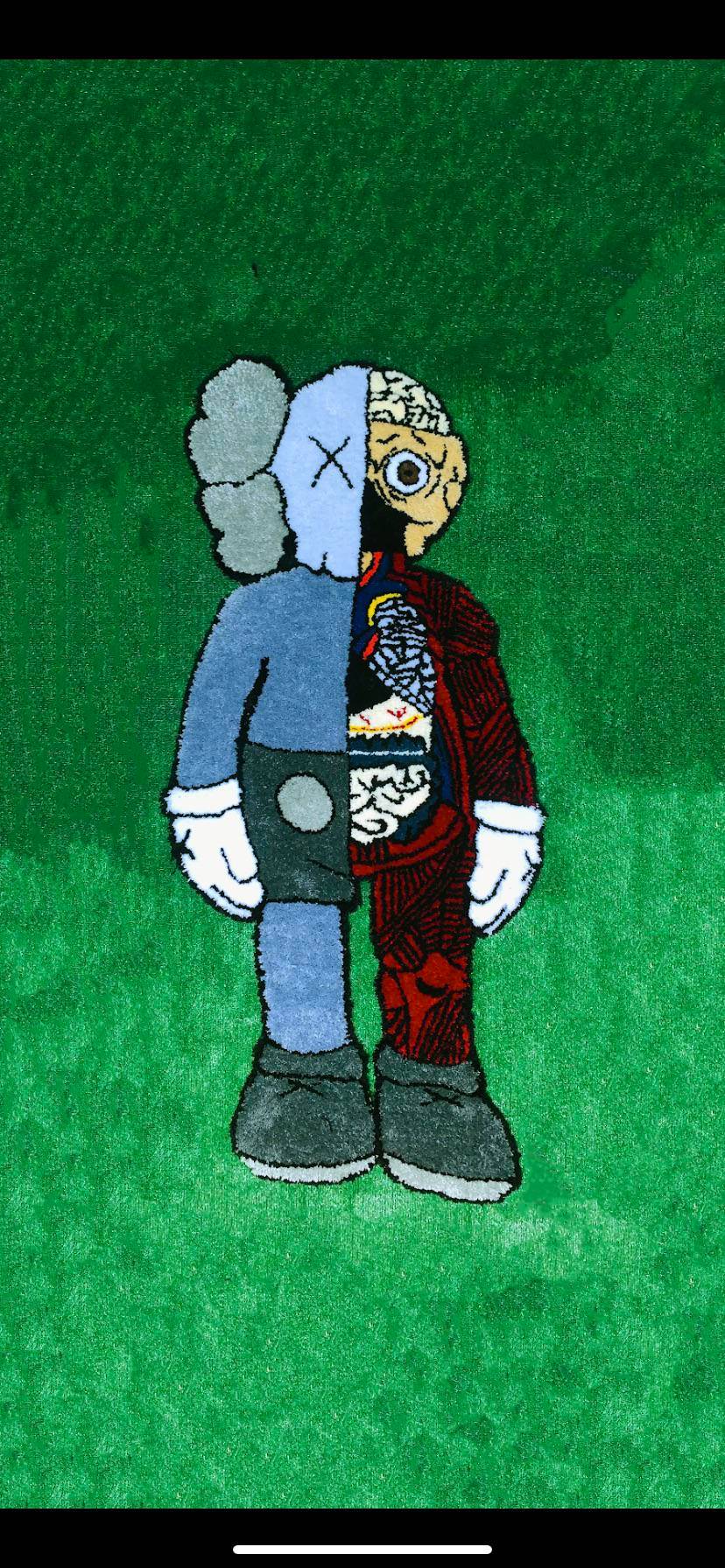 Kaws, Me, Tufting, 2020 | Scrolller