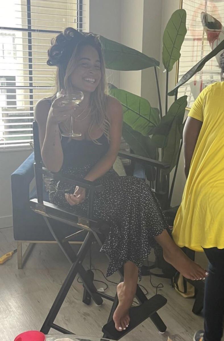 Kayla Braxton and her wine | Scrolller