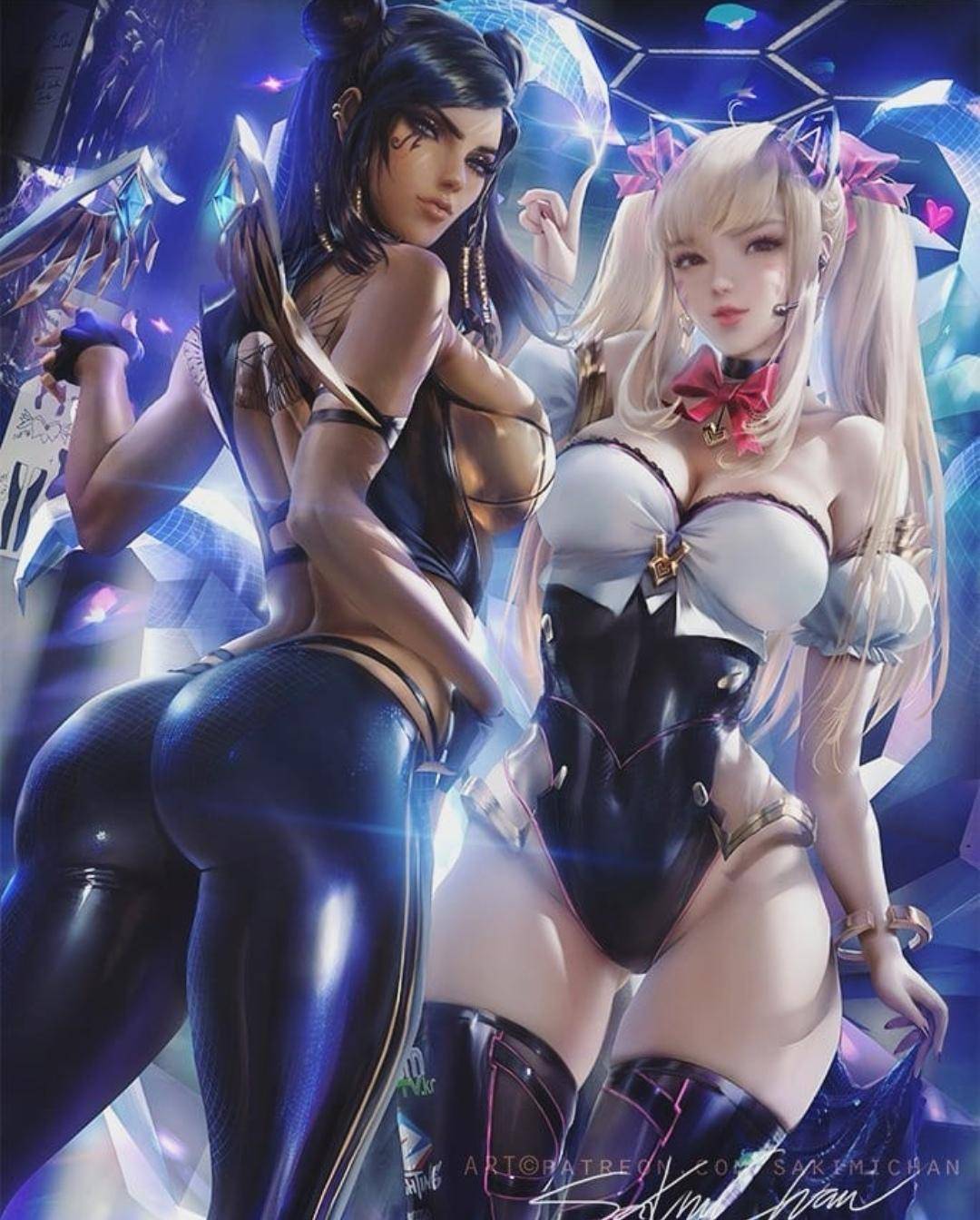 Kda pharah and dva | Scrolller