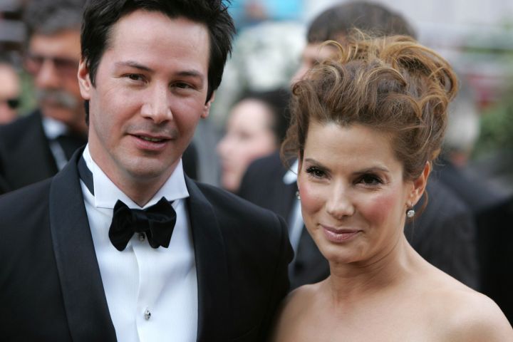 Keanu Reeves with Sandra. | Scrolller