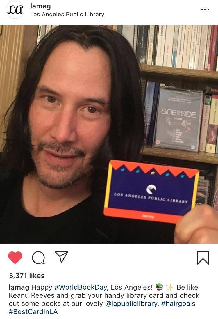 Keanu once again being awesome | Scrolller