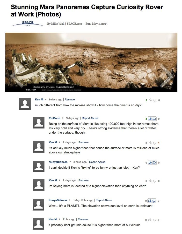 Ken M on the Martian Surface | Scrolller