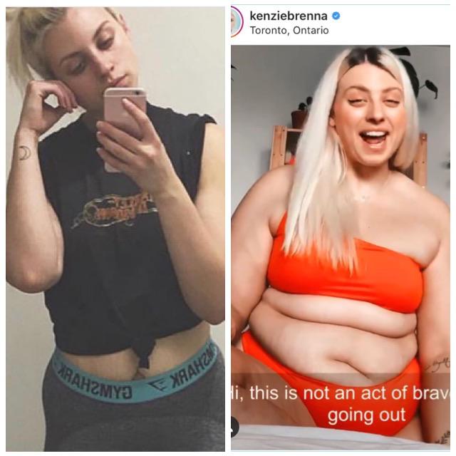 Kenzie Brenna Weight Gain | Scrolller