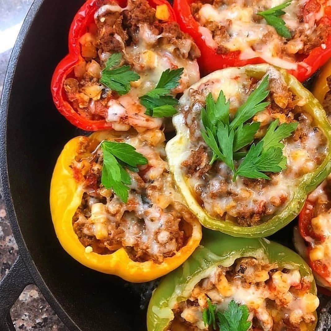 KETO STUFFED PEPPERS 😋👌🤤 | Scrolller