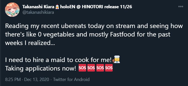 KFP is now hiring CEO's personal maid! Apply now! | Scrolller