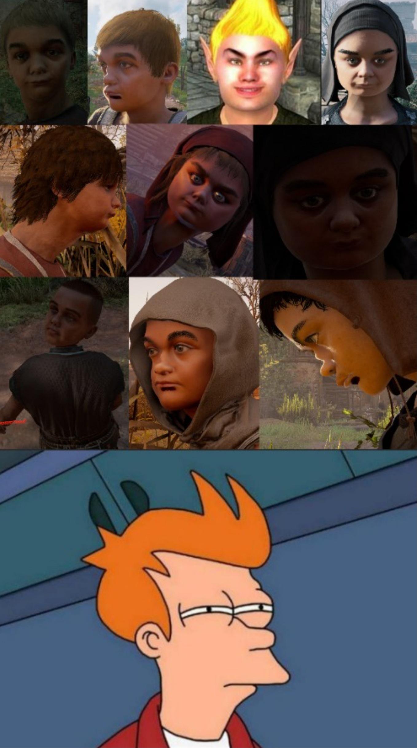 Kids in AC Valhalla looks weird | Scrolller