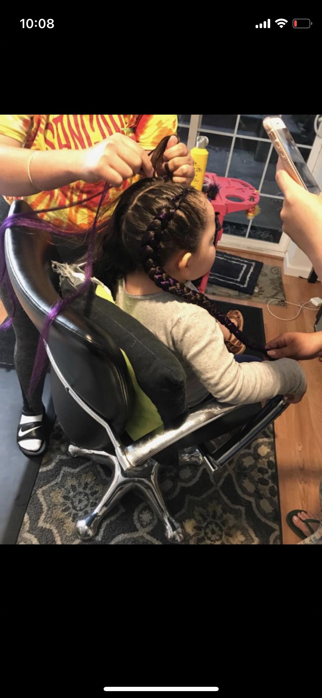 Kids love colored braids | Scrolller