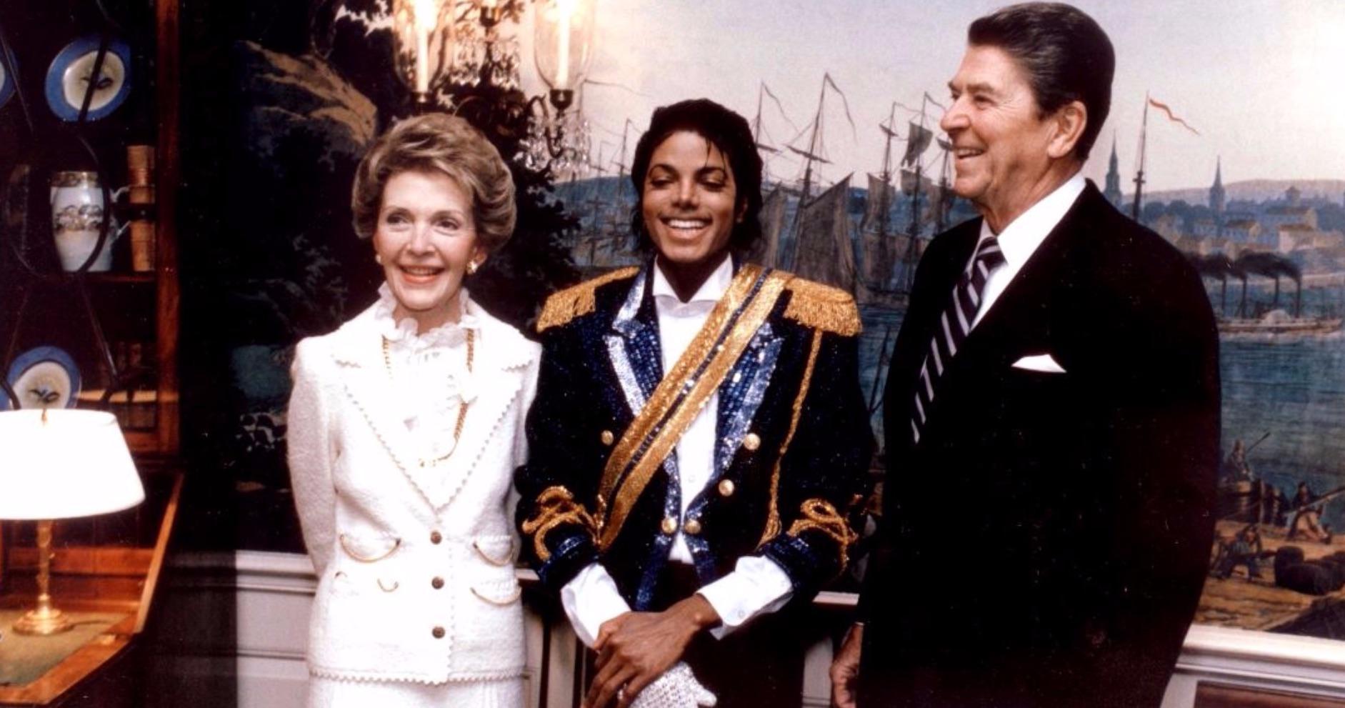 King Mike with Ronald Reagan | Scrolller