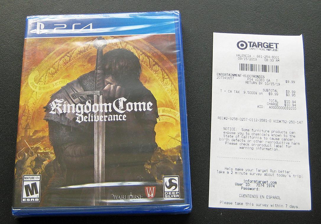 Kingdom Come: Deliverance - $9.99 @ Target (YMMV) | Scrolller