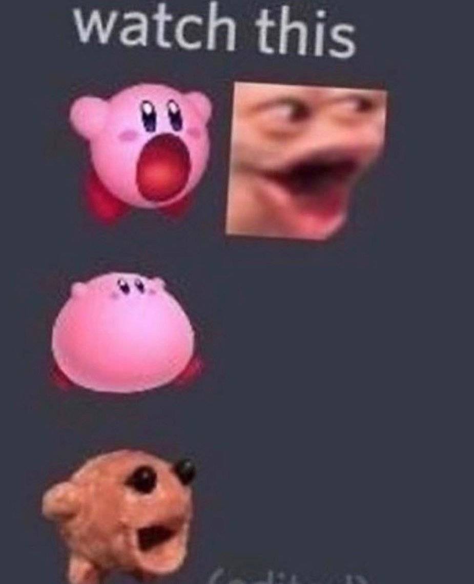 Kirby poggers | Scrolller