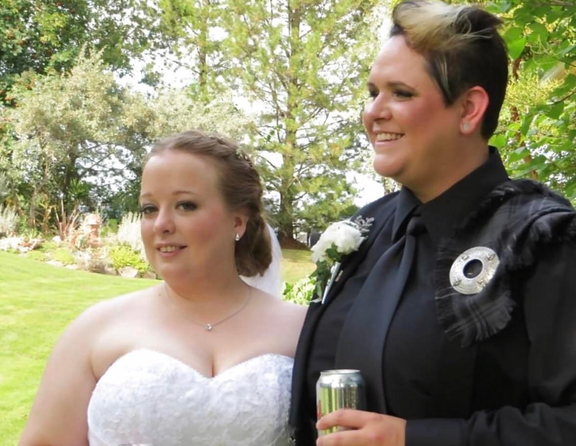 Kirsten wedding day | Scrolller