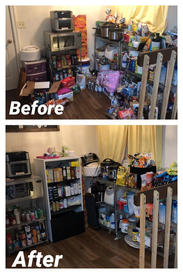 Kitchen Pantry reorganization | Scrolller
