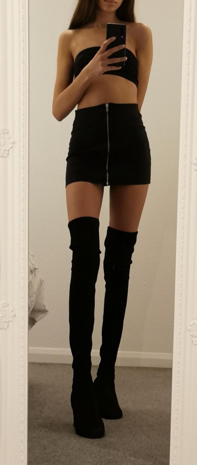 Knee Highs and Mini Skirts ️ | Scrolller