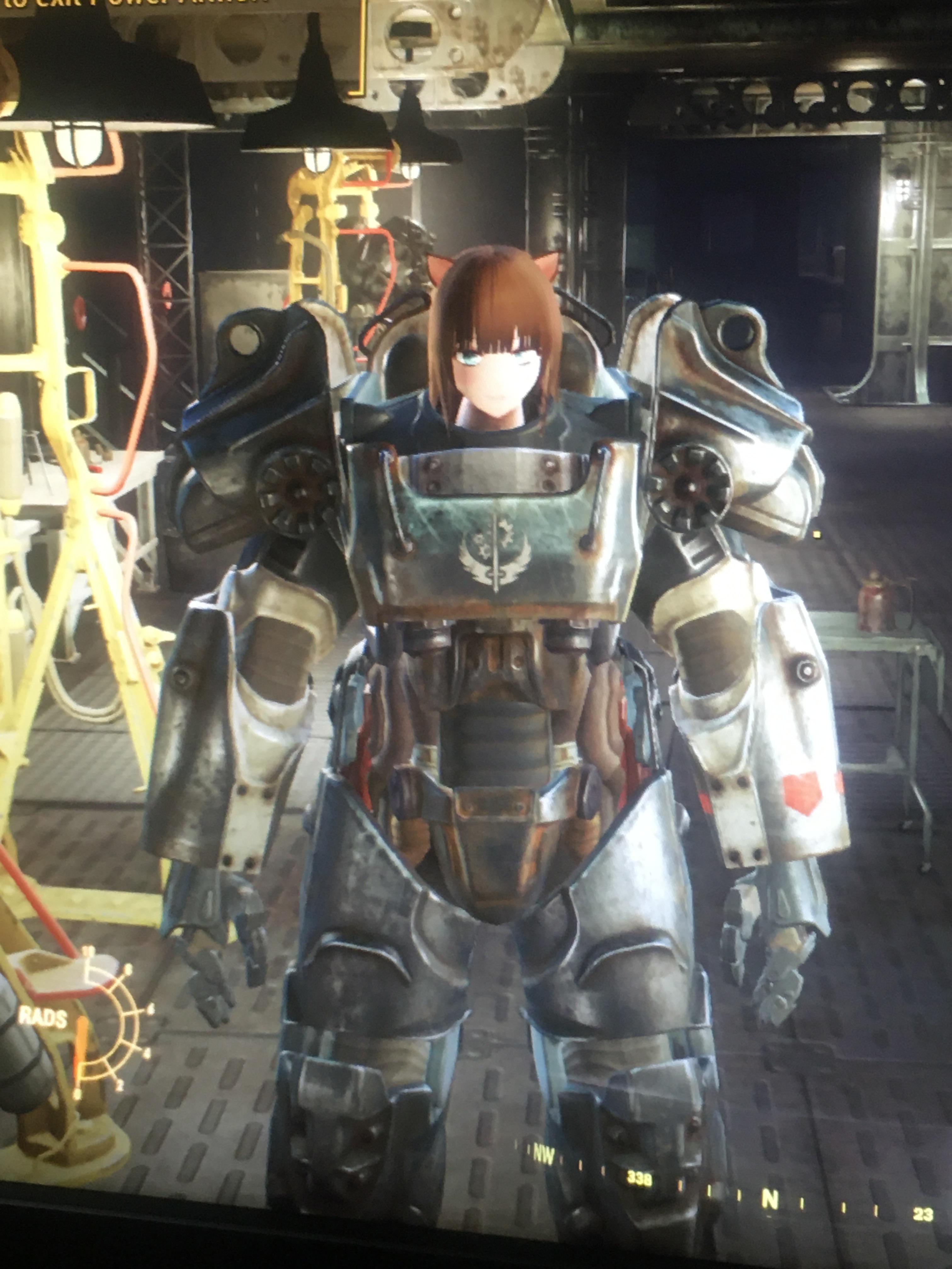 Knight Raphtalia in power armor | Scrolller