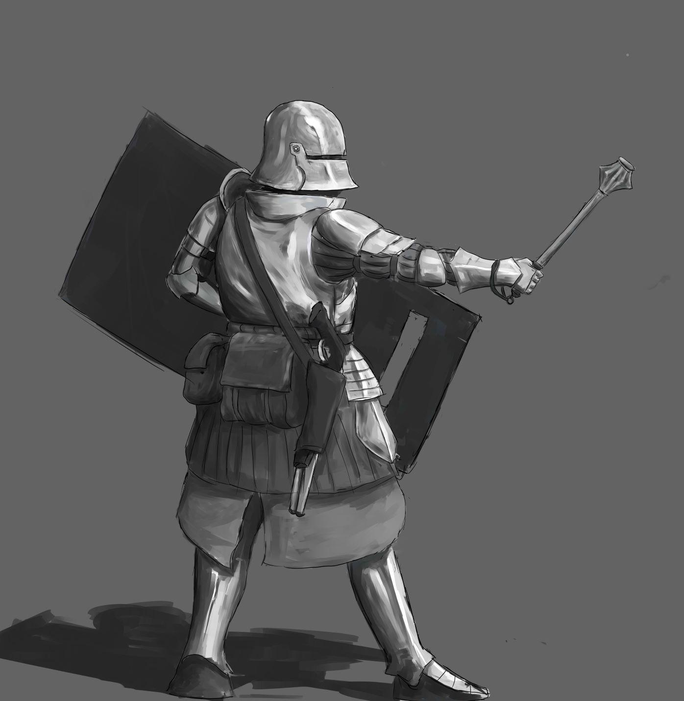 Knight- Shieldbearer | Scrolller