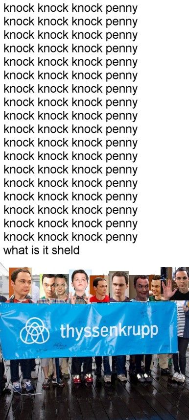 knock knock knock penny | Scrolller