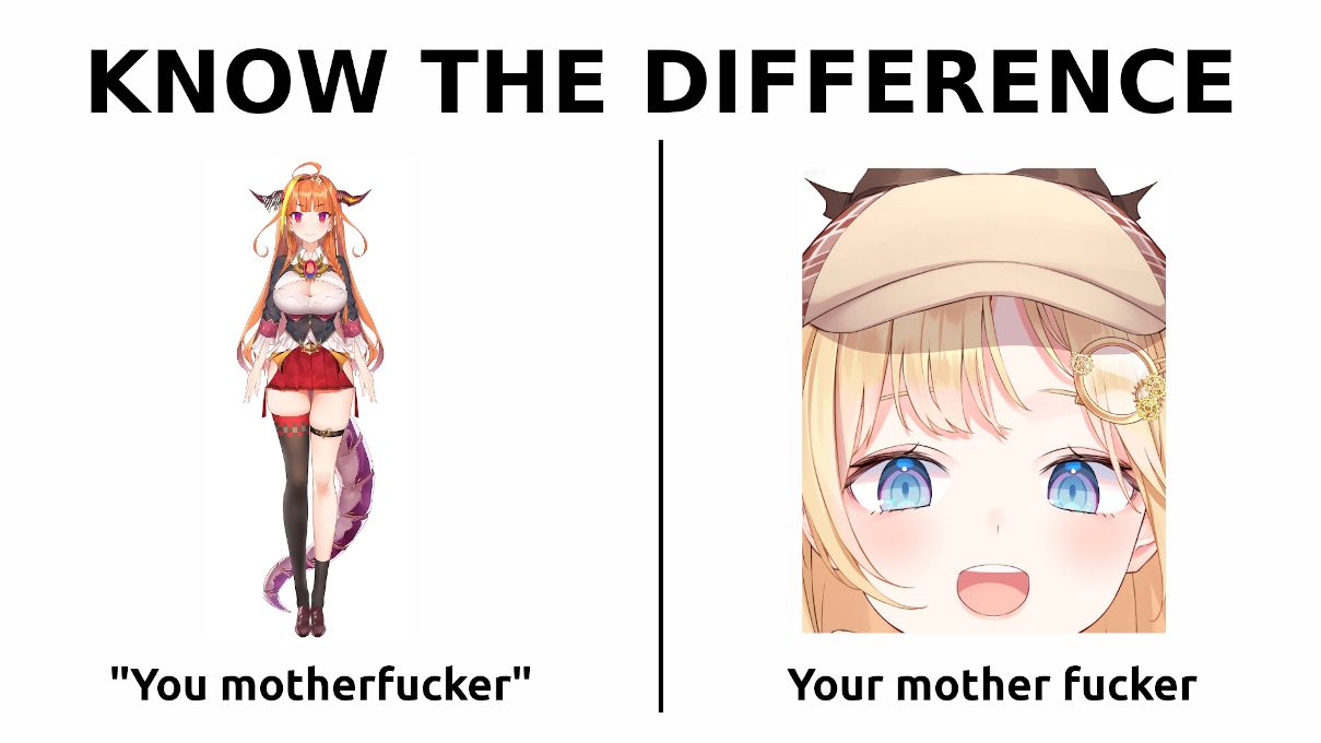 Know the difference | Scrolller