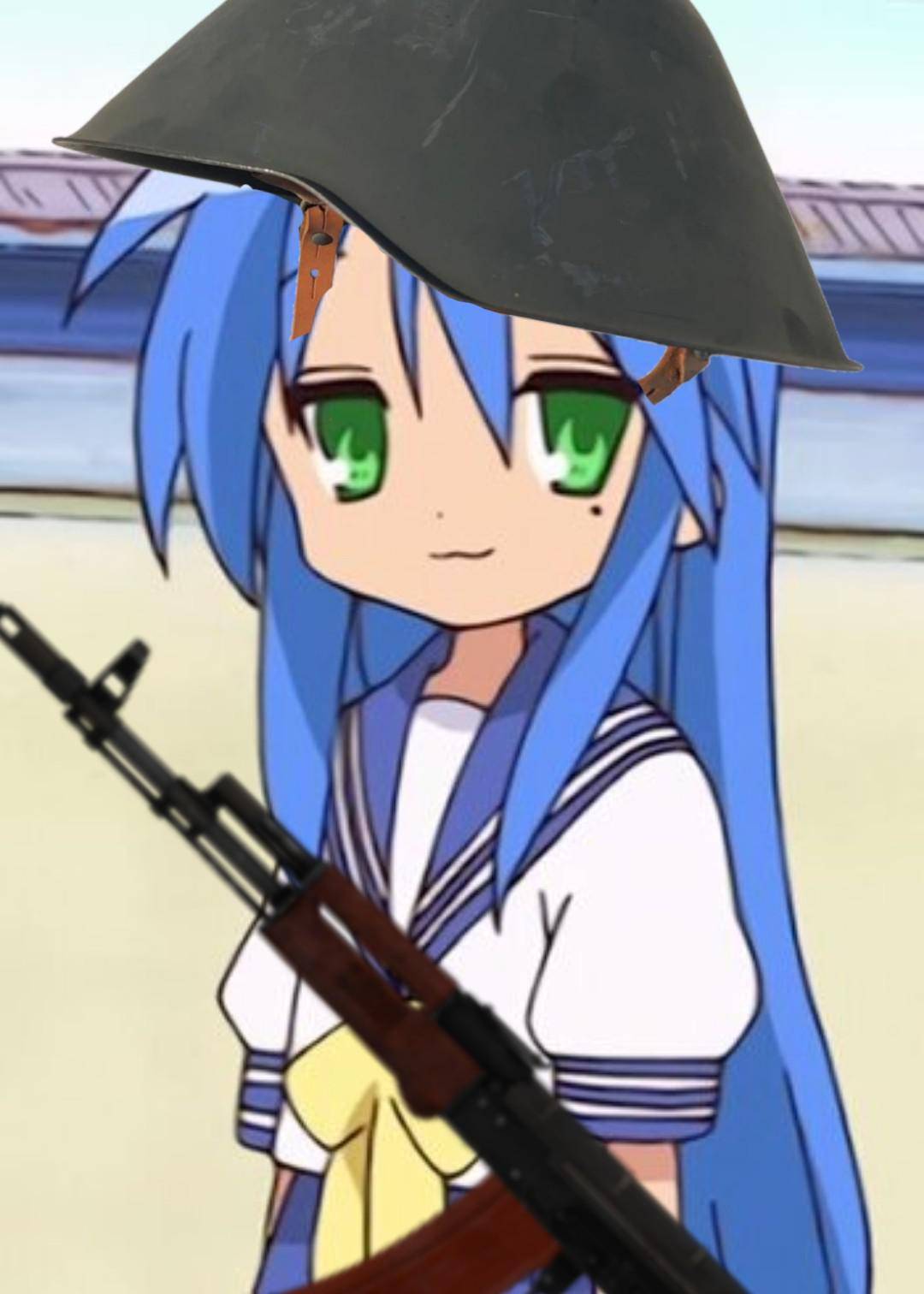 Konata in the NVA. What she's gonna do? | Scrolller