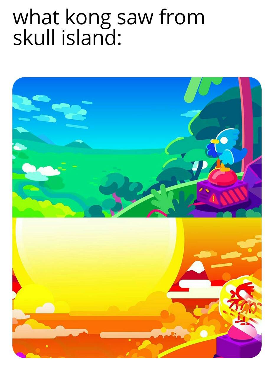 KONG, SWIM!? | Scrolller