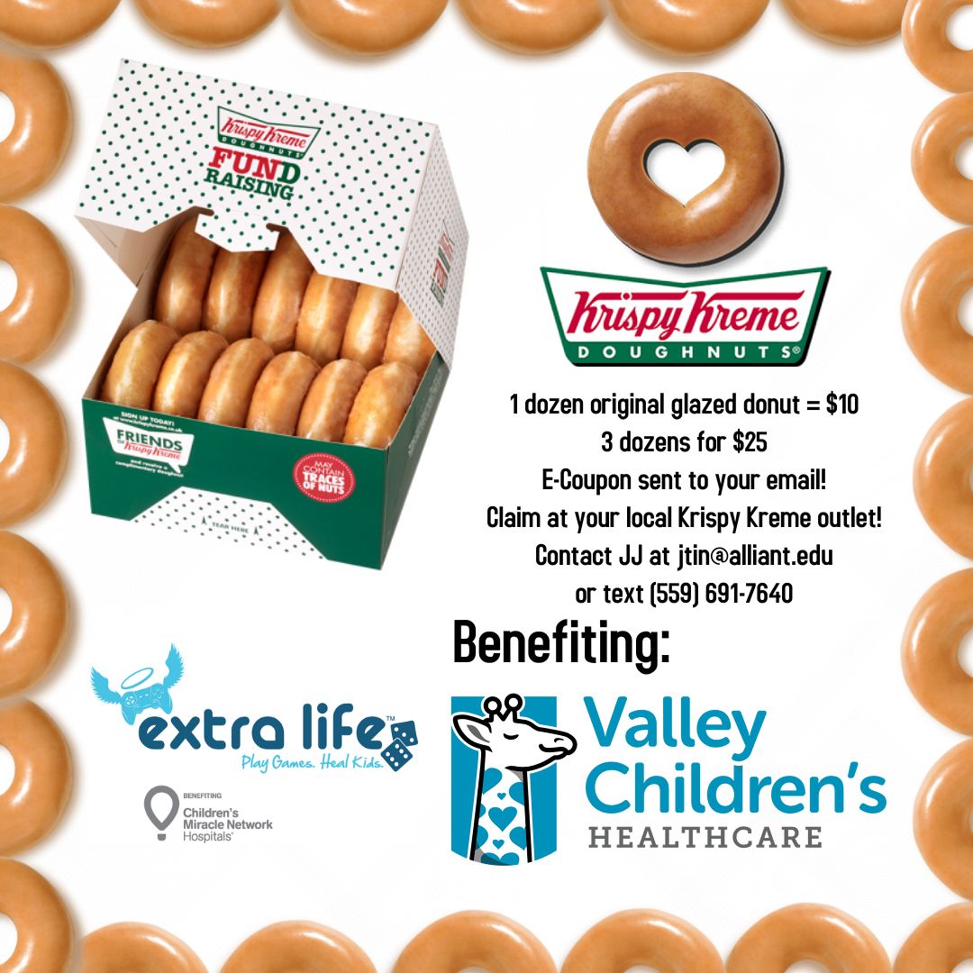 Krispy Kreme Contactless Fundraiser Benefiting Valley Children's ...