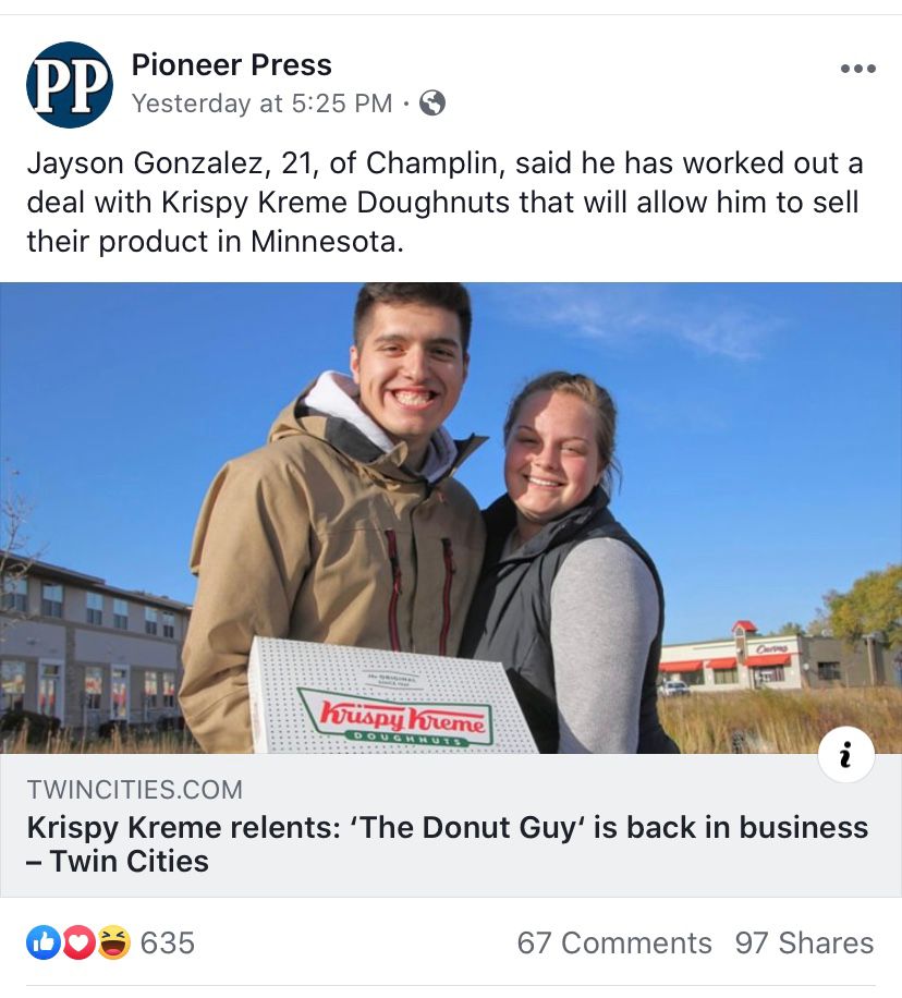 Krispy Kreme cracked | Scrolller