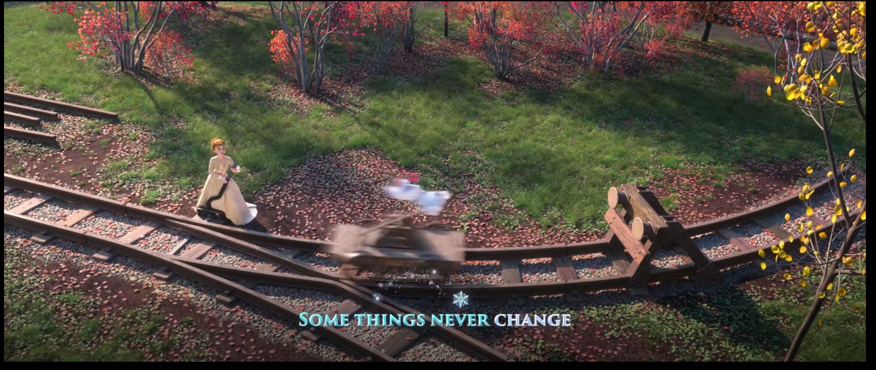 Kristen Bell's character in Frozen 2, dealing with the trolley problem | Scrolller