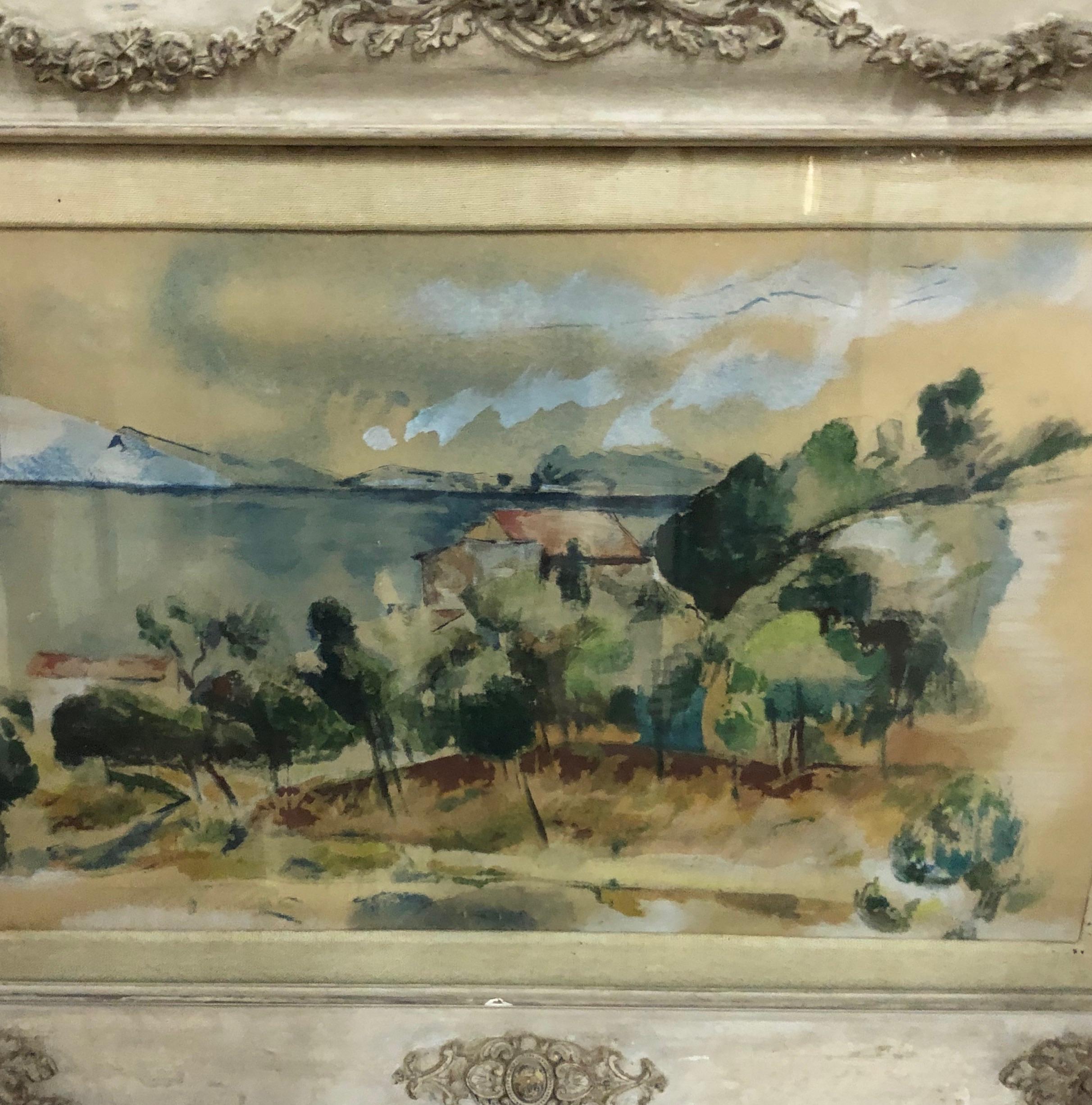 La Baie De L’Estaque by Paul Cézanne | Scrolller