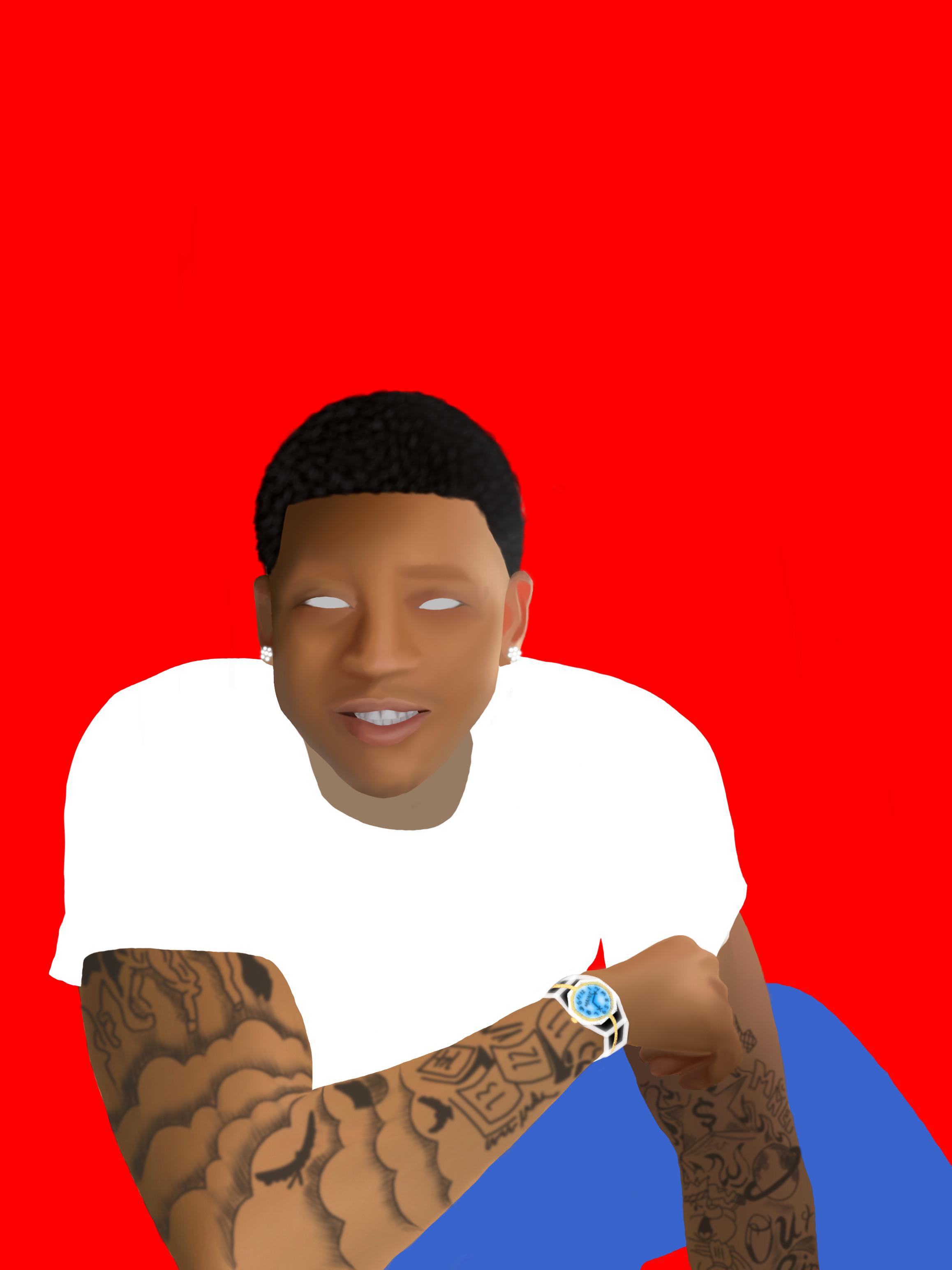 LA bred, Me, Digital, 2020 | Scrolller