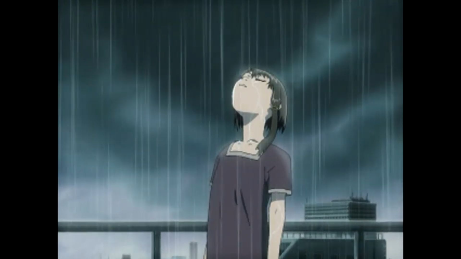 Lain staying in the rain | Scrolller