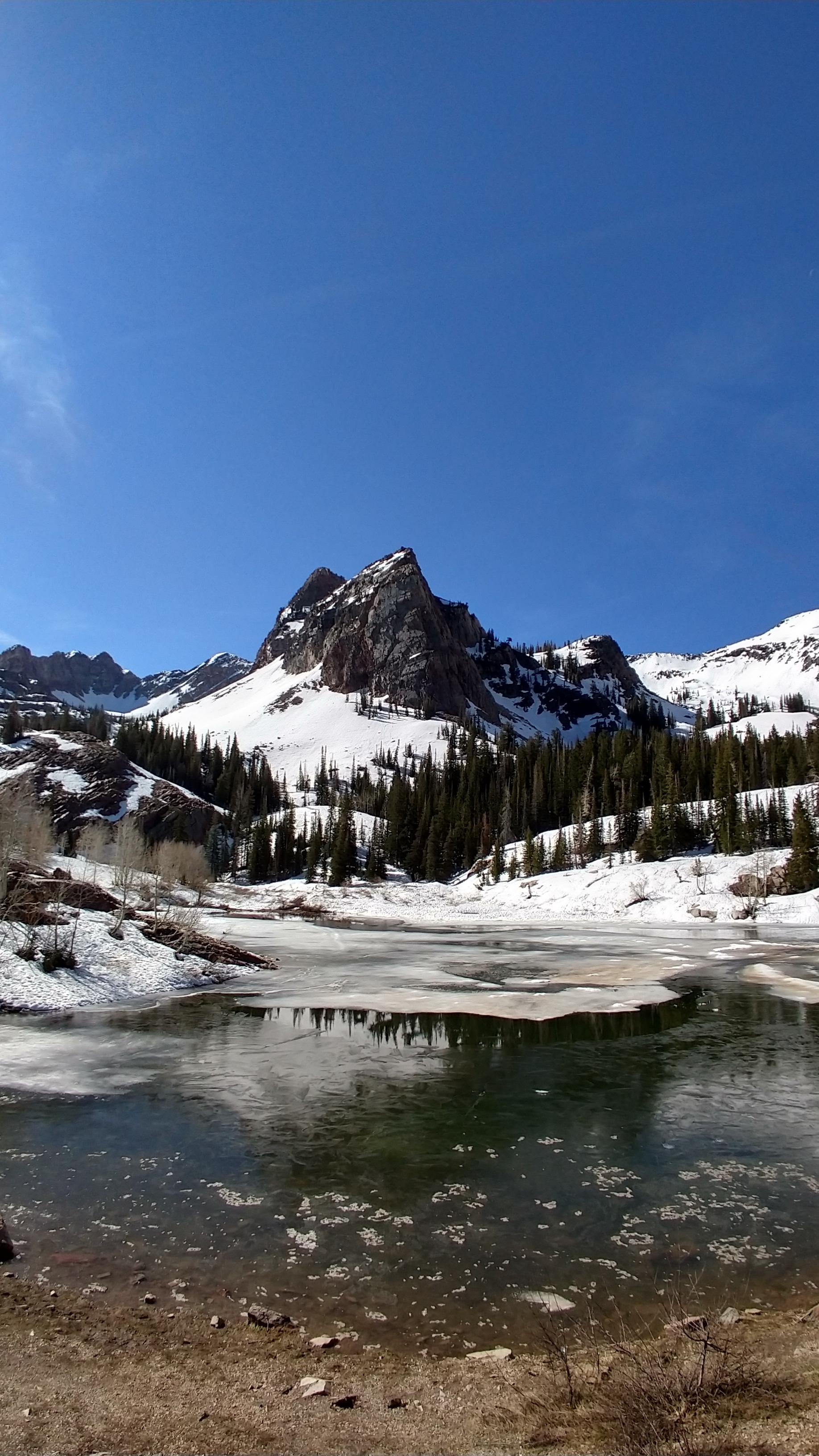 Lake Blanche and Sundial Peak | Scrolller
