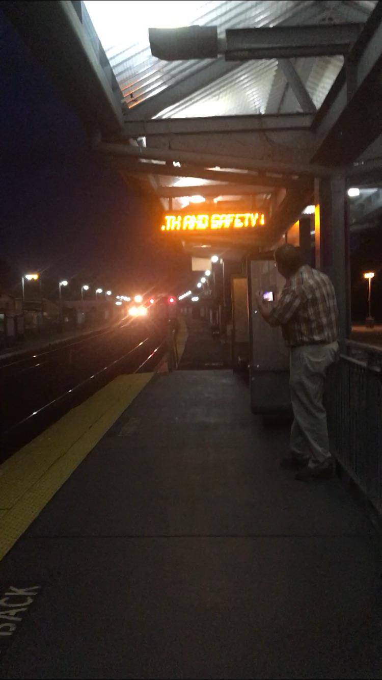 Lake Shore Limited and Worcester Line train passing at Southborough Station | Scrolller