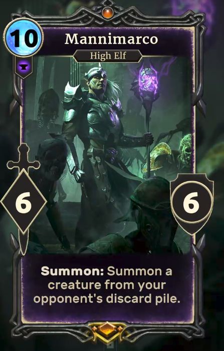 Last card from Bethesda Stream: Mannimarco the King of Worms! | Scrolller