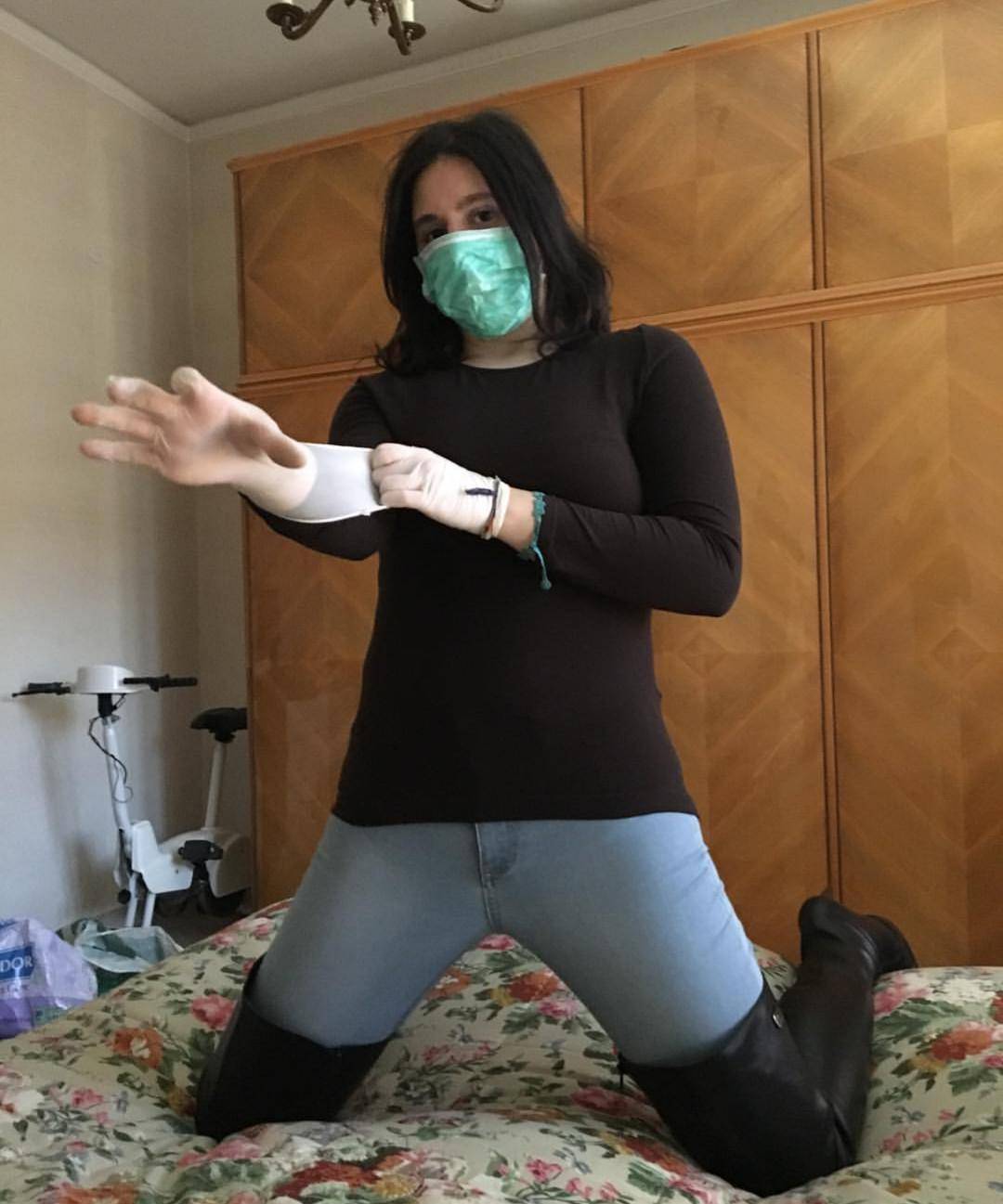 Latex gloves and boots | Scrolller