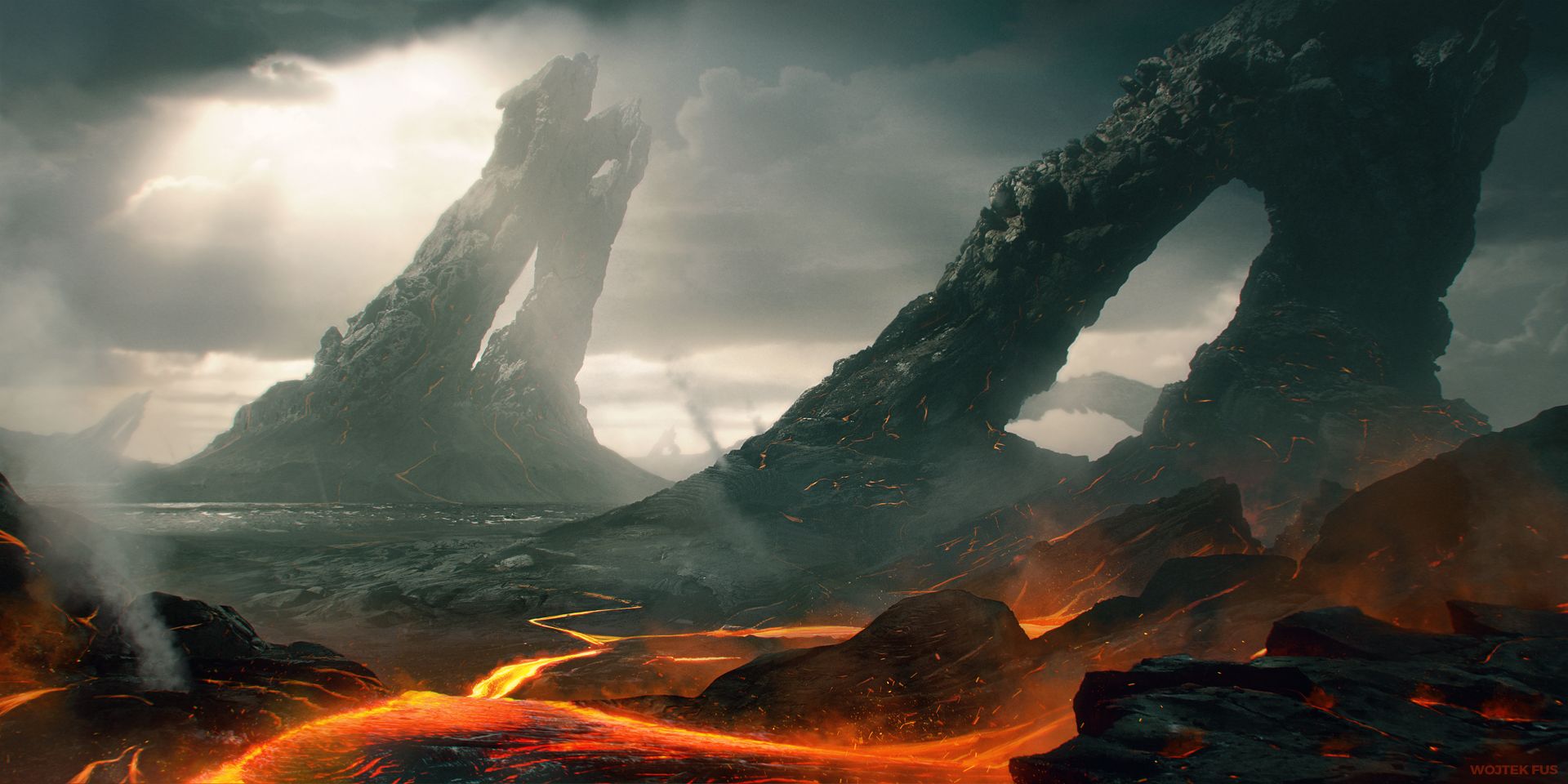 Lava Fields by Wojtek Fus | Scrolller
