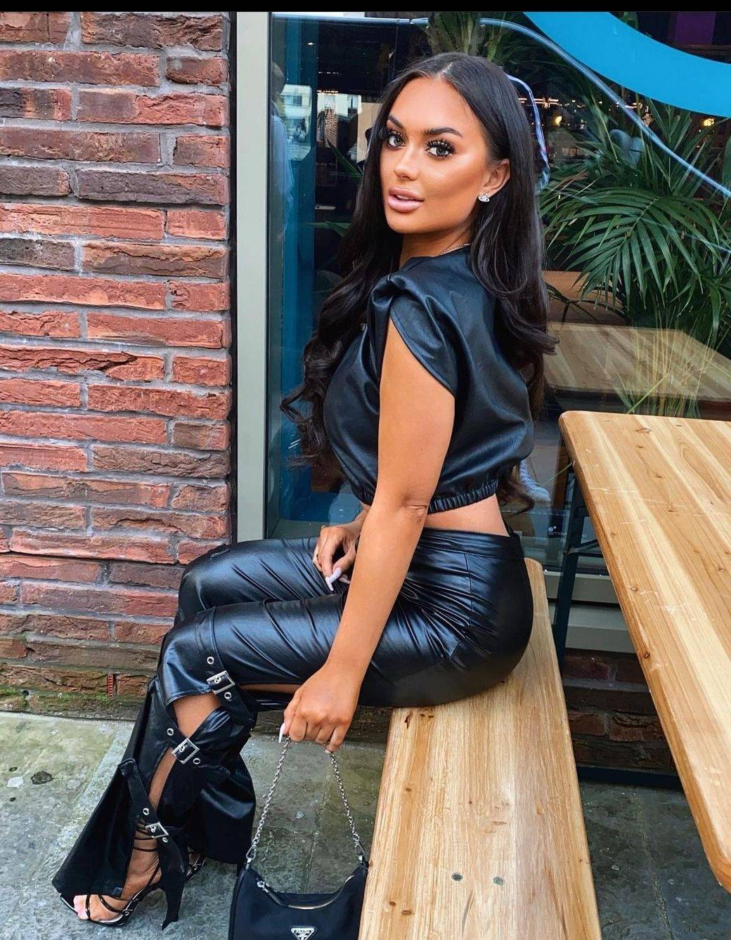 All leather outfit | Scrolller