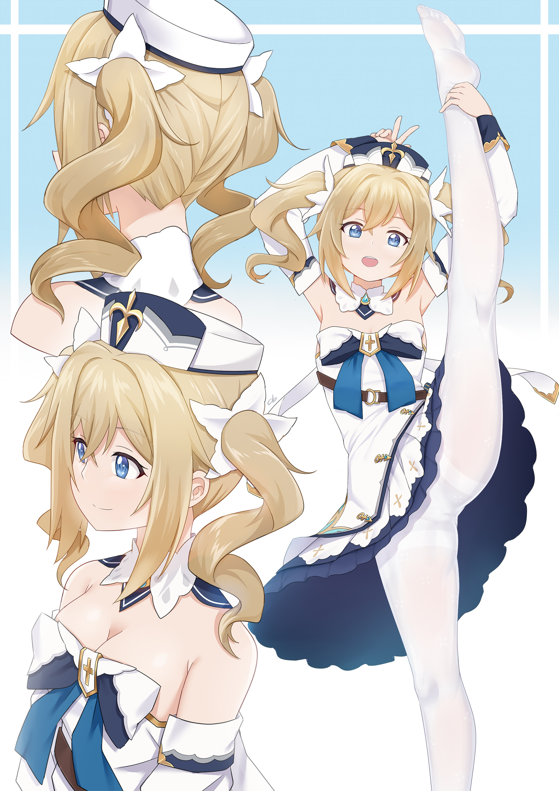 Leg up Barbara | Scrolller