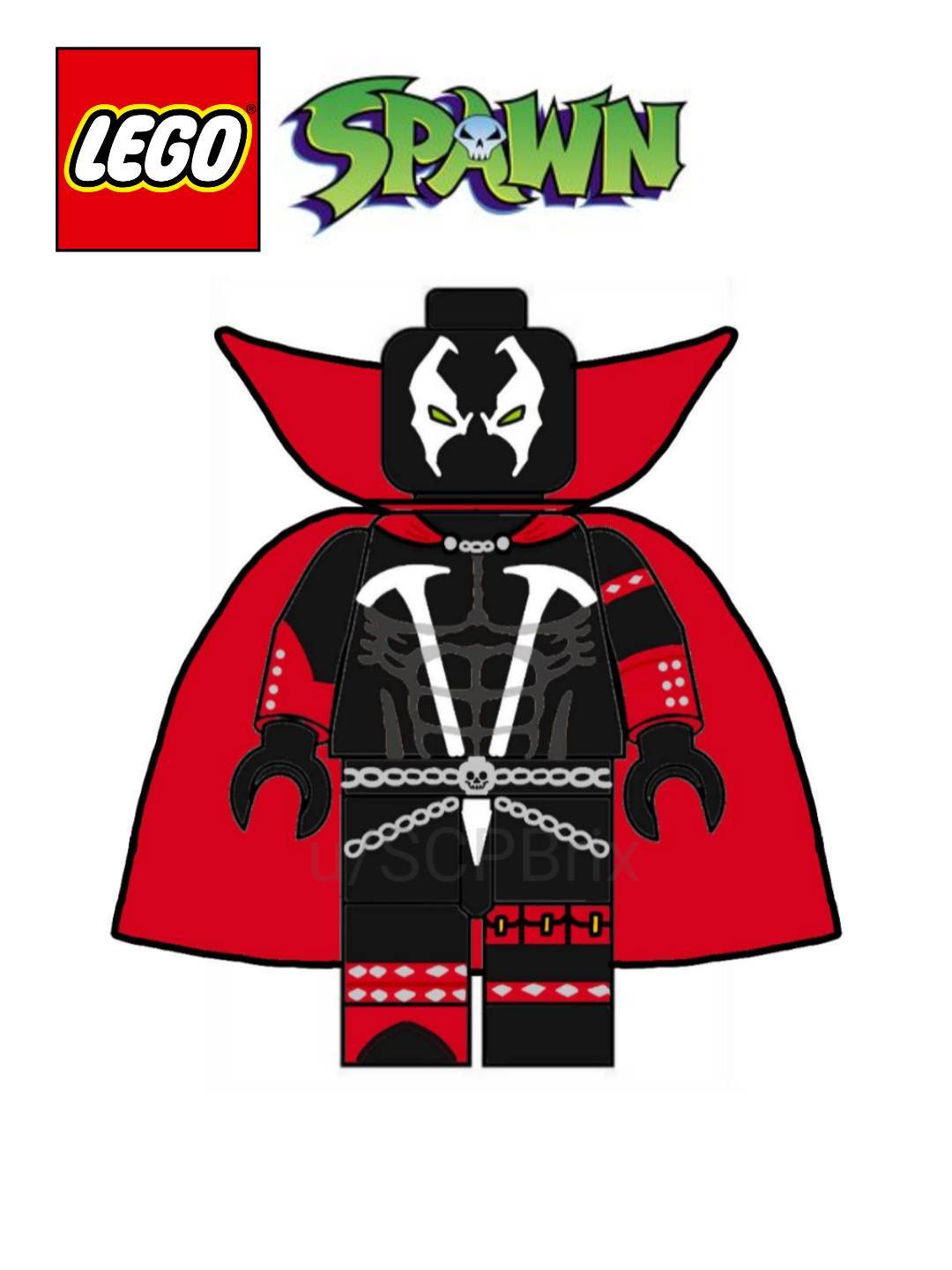 Lego Spawn CMF | Scrolller